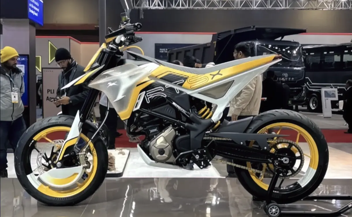 RTSX Concept La Supermotard de TVS - La Revista De Motos